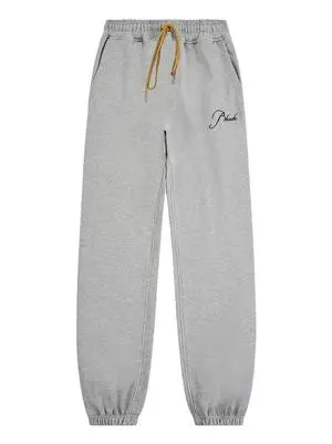 Rhude Logo-embroidered Sweatpants - Heather Ash