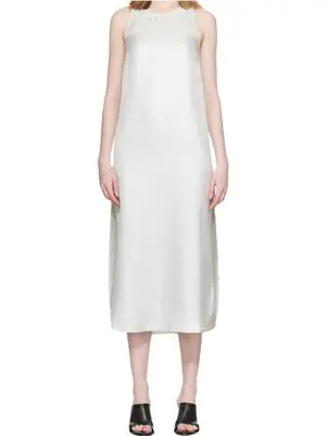 LOULOU DE SAISON LouLou De Saison Paloma Twisted Back Midi Dress
