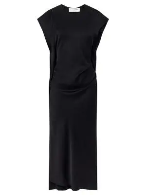 Victoria Beckham Sleeveless Midi Dress - Black