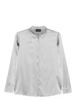 EMPORIO ARMANI Emporio Armani Long-Sleeve Shirt With Buttoned Cuffs