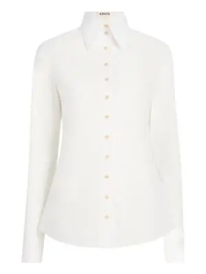 Khaite Khaite Ivy Top Chalk