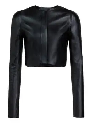 Alaïa Soft Lambskin Tailored Jacket - Black