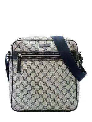 Gucci Gg Supreme Crossbody Bag - Neutrals