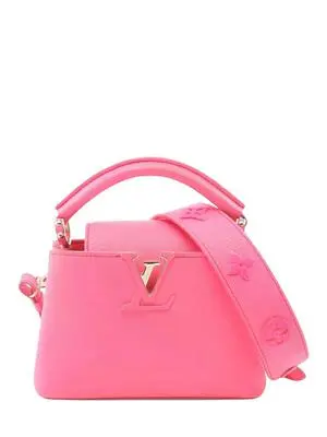 LOUIS VUITTON Capucines Satchel - Pink