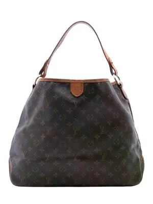 LOUIS VUITTON Monogram Delightful Mm Hobo Bag - Brown