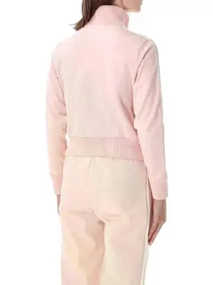 Adidas Embroidered Logo Track Jacket - Pink
