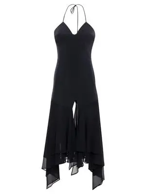 Sélone Caliste Handkerchief Dress - Black