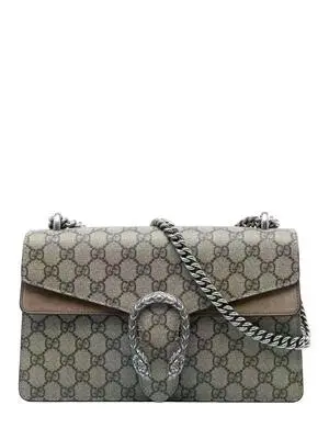 Gucci Dionysus Gg Supreme Shoulder Bag - Neutrals