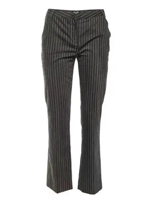 Dolce & Gabbana Pinstripe Tailored Trousers - Grey