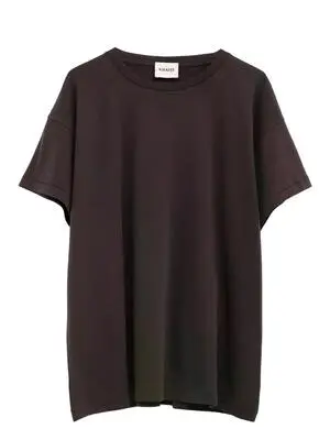 Khaite Crewneck T-shirt - Brown