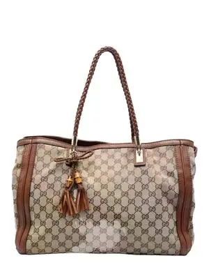 Gucci Gg Canvas Bella Tote Bag - Neutrals