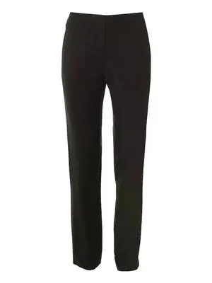 Dior Tailored Trousers With Pressed Creases - Black