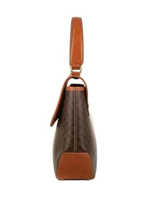 Celine Macadam Pattern Tote Bag - Brown