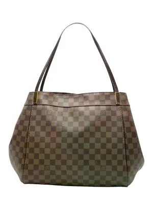 LOUIS VUITTON Damier Ebene Marylebone Gm Tote Bag - Brown