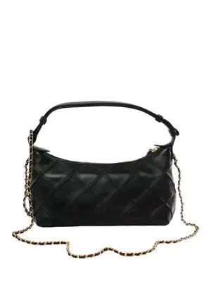 Tory Burch Leather Tote Bag - Black