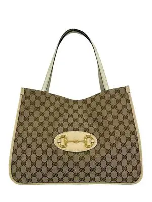 Gucci Horsebit 1955 Tote Bag - Neutrals