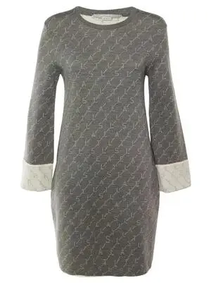 Stella McCartney Knit Mini Dress - Grey