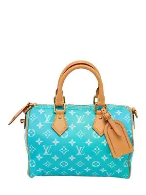 LOUIS VUITTON Louis Vuitton Speedy P9 Bandoulière Handbag Blue