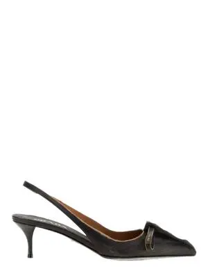 Prada Slingback Pumps - Brown