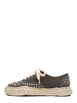 MIHARA YASUHIRO Maison MIHARA YASUHIRO Studded Canvas Low Top Sneakers