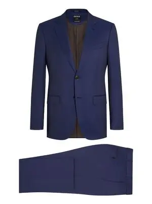 Zegna Single-breasted Centoventimila Suit - Blue
