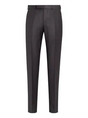 Zegna Trofeo Tailored Trousers - Black