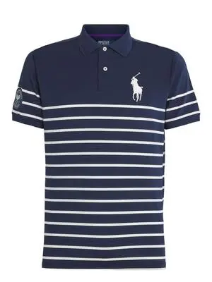 Rlx Ralph Lauren X Wimbledon Big Polo Pony Polo Shirt - Navy