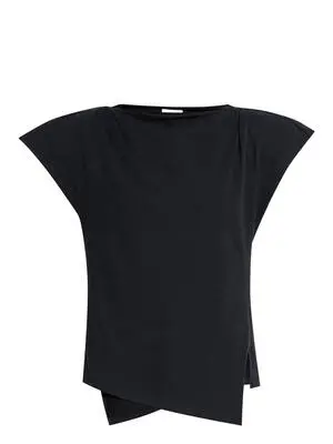 Isabel Marant Étoile Sebani Cotton Top - Black