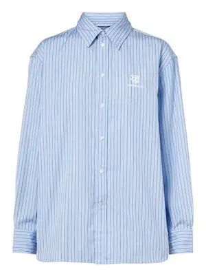 Polo Ralph Lauren Wimbledon Striped Cotton Shirt - Blue