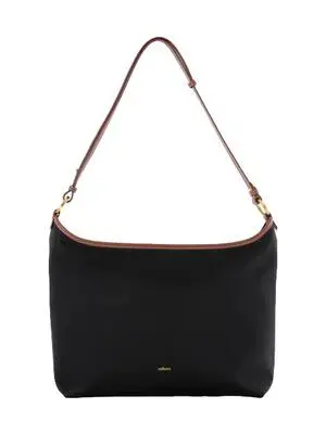 ESTHERA Rider Nylon Hobo Bag - Black