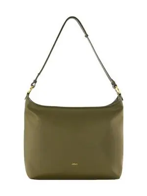 ESTHERA Rider Nylon Hobo Bag - Green