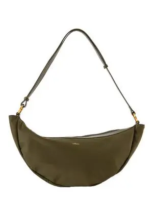 ESTHERA Luna Half Moon Bag - Green