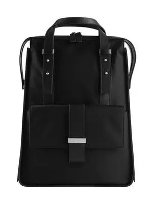 ESTHERA 7am Nylon Backpack - Black