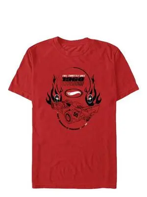 HOT WHEELS Full Throttle Since 1968 Graphic T-shirt - Red
