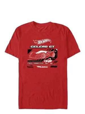 HOT WHEELS High Performance Celero Gt Graphic T-shirt - Red