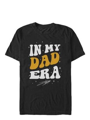 LOST GODS In My Dad Era Short Sleeve Graphic T-shirt - Black
