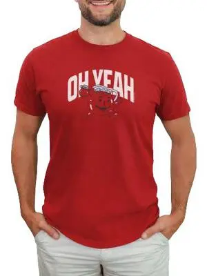 KOOL-AID Oh Yeah Man Graphic T-shirt Red