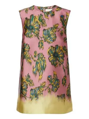 ALEMAIS Faye Floral Top - Pink