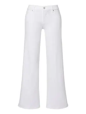FRAME Wide-leg Jeans - White