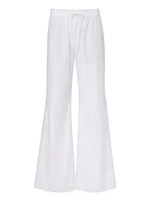 Dorothee Schumacher Cotton Poplin Wide-leg Pants - White