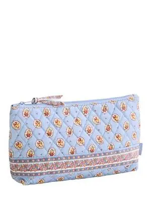 VERA BRADLEY Medium Pouch - Blue Leaf