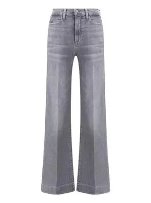 7 For All Mankind 7 For All Mankind Modern Dojo Flare Jeans Gray