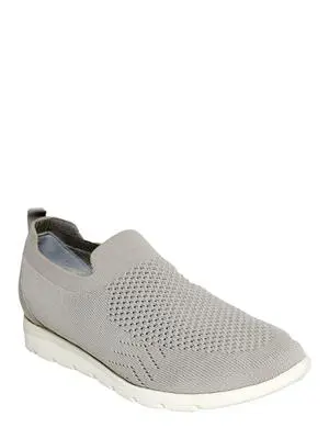 DAVID TATE Galvin Slip-on Sneaker - Bone Fabric