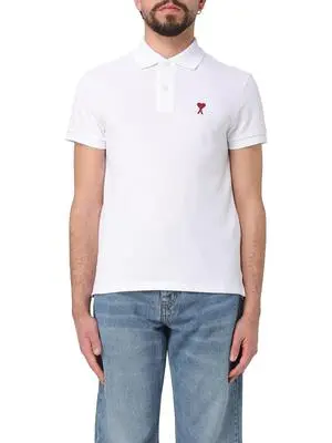 AMI Paris Polo Shirt - White
