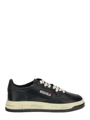 Mihara Yasuhiro Autry X Super Vintage Low Top Sneakers - Black