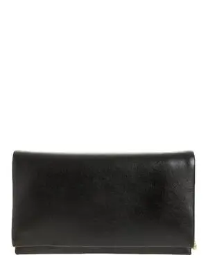 Mango Faux Leather Crossbody Bag - Black