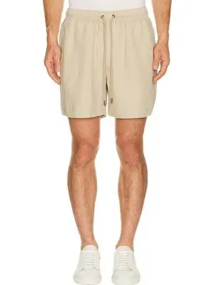 Onia Air Linen Pull-on Short - Dune
