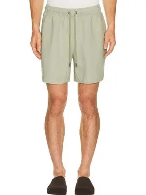 Onia Air Linen Pull-on Short - Elm