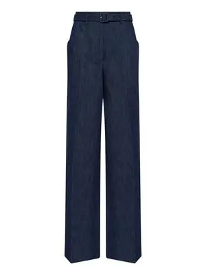 GABRIELA HEARST GABRIELA HEARST Norman Wide-Leg Trousers In Recycled Cotton