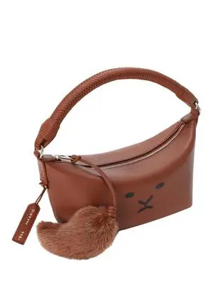Loewe Cala Mini Bag In Mellow Nappa Lambskin - Pecan